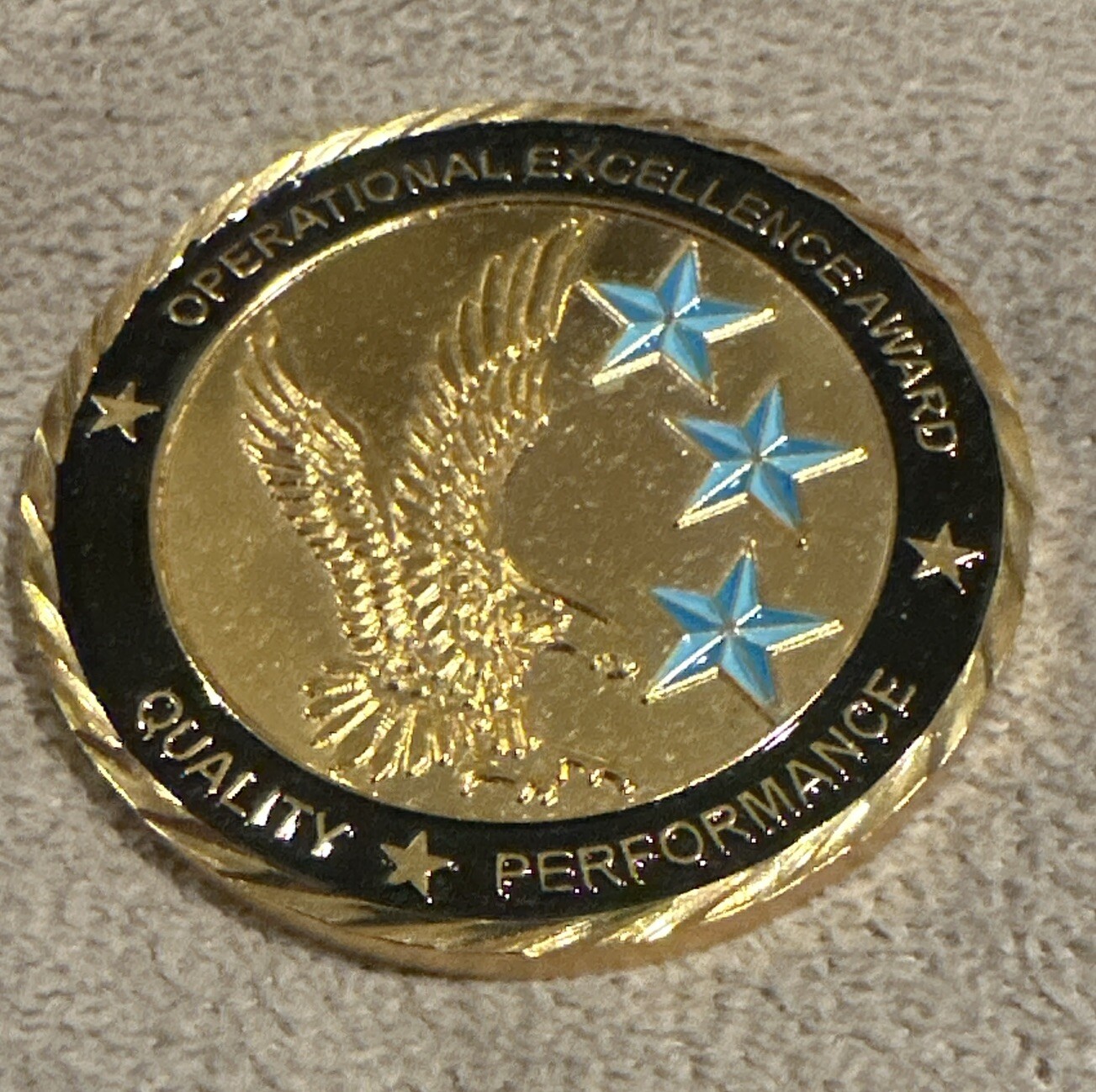 IAP Worldwide Services Operational Excellence Award Gold Coin *MINT ...
