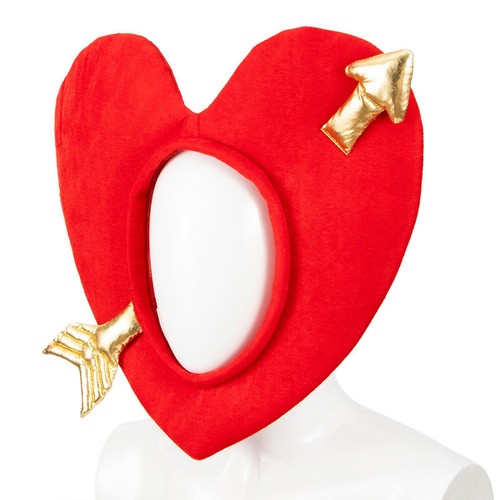Cupid Arrow Hat Red Lplush Heart Party Hat for Valentines Day Dress up ...