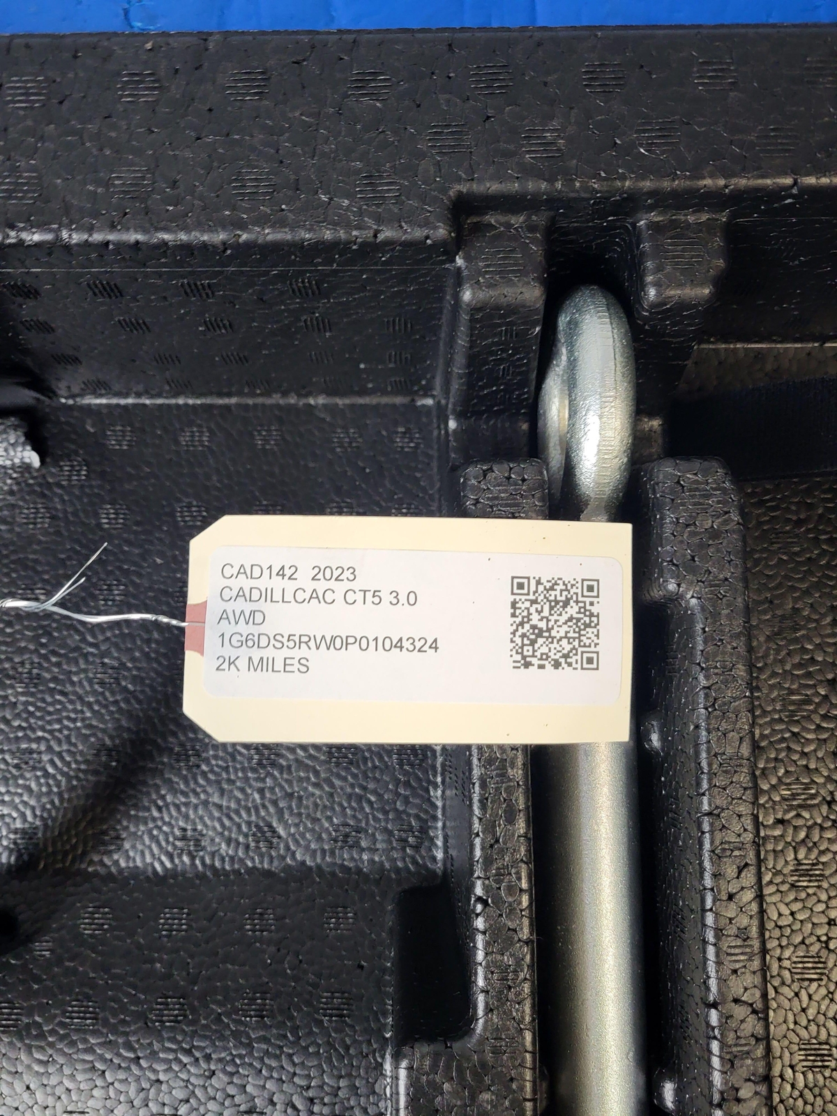 Rear Trunk Floor Storage Tool Box 2023 Cadillac CT5 Luxury 3.0L AWD ...