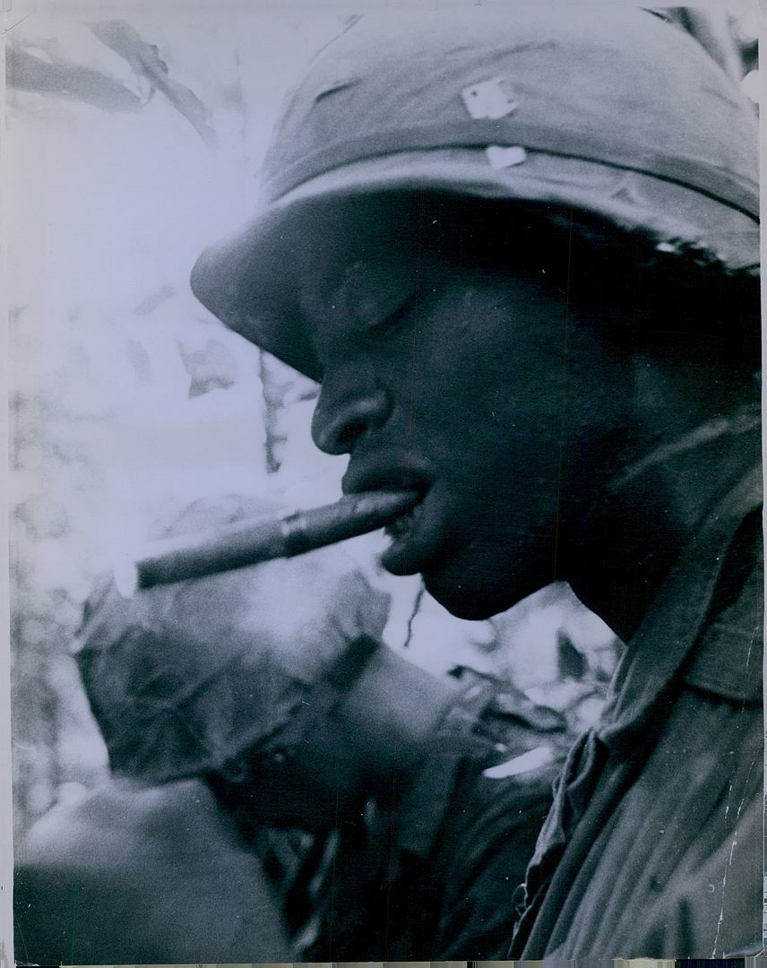 Vietnam War Soldiers Smoking Weed