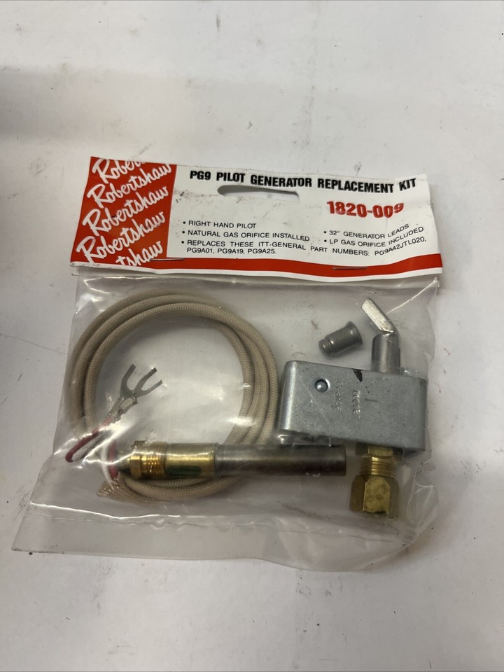 New Sealed Robertshaw PG9 Pilot Generator Replacement Kit 1820-009 | eBay