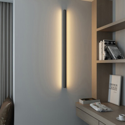 LED SMD 2835 Bedside Lamp Linear Wall Light Fixture Acrylic Surface ...