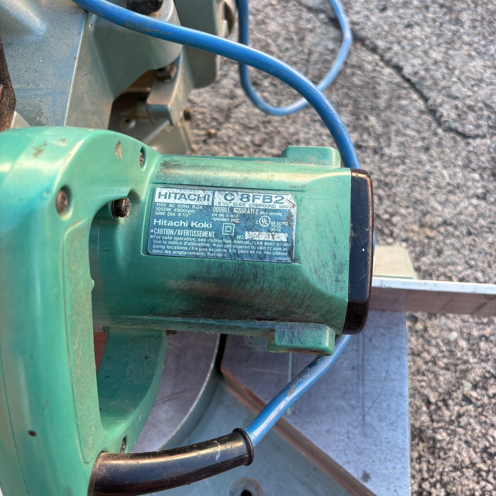 Hitachi C8FB2 Sliding Slide Compound Miter Saw 8 1/2" for sale online ...