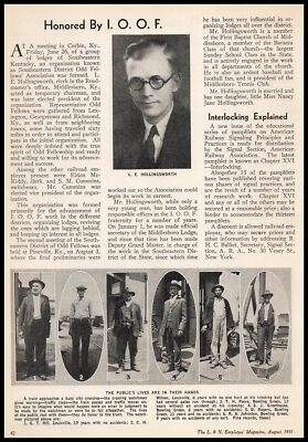 1931 Louisville & Nashville Railroad Crossing Watchmen Photos Vintage ...