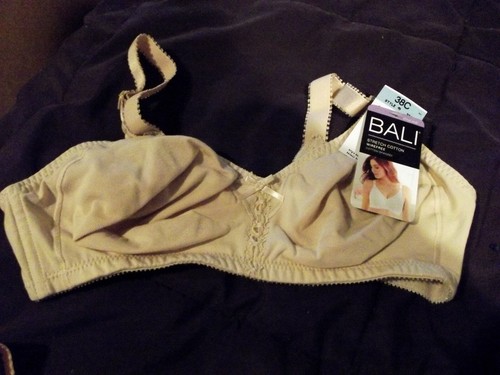 BALI WIREFREE Bra 38C NWT RETAIL $38 3036 Soft Taupe | eBay