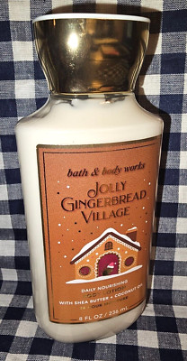 ALL NEW Jolly Gingerbread Village Body Lotion 8 oz Bath & Body Works | eBay