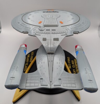 Star Trek USS Enterprise D Model with Display Stand - 3D Printed Hand ...
