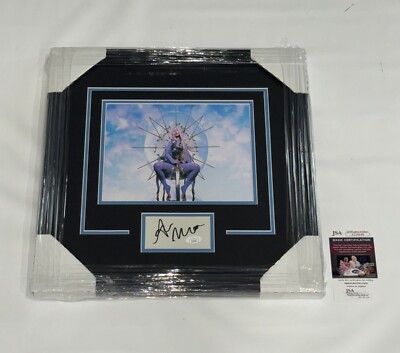 AVA MAX SIGNED FRAMED 17X18 DISPLAY WITH 8X10 AUTOGRAPHED JSA COA | eBay