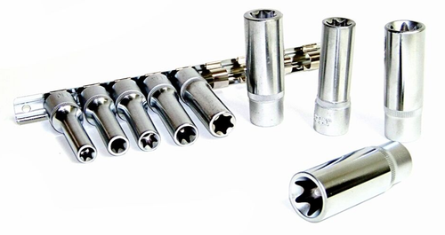 9 pc E10 E11 E12 E14 E16 E18 E20 E22 E24 1/2" Dr Female E Star Deep ...