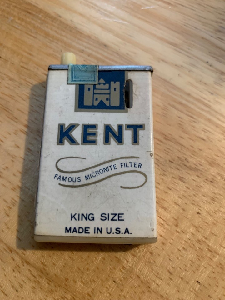 Vintage Cigarette Pack Kent Lighter | eBay