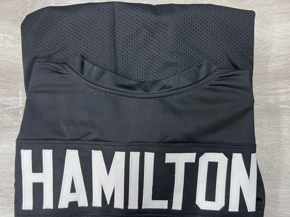 Kyle Hamilton Autographed Ravens Black Custom Jersey JSA Witnessed | eBay