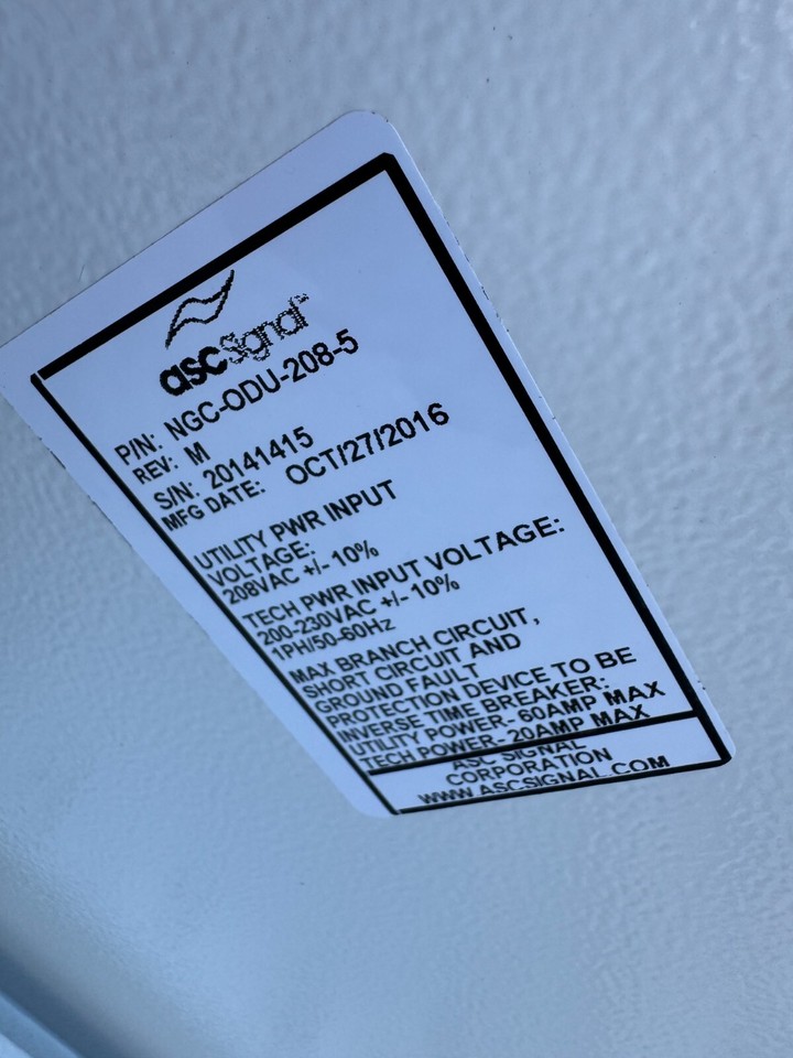 ANDREW ASC SIGNAL ANTENNA CONTROLLER BOARD SET, NGC-ODU-208-5, TESTED ...