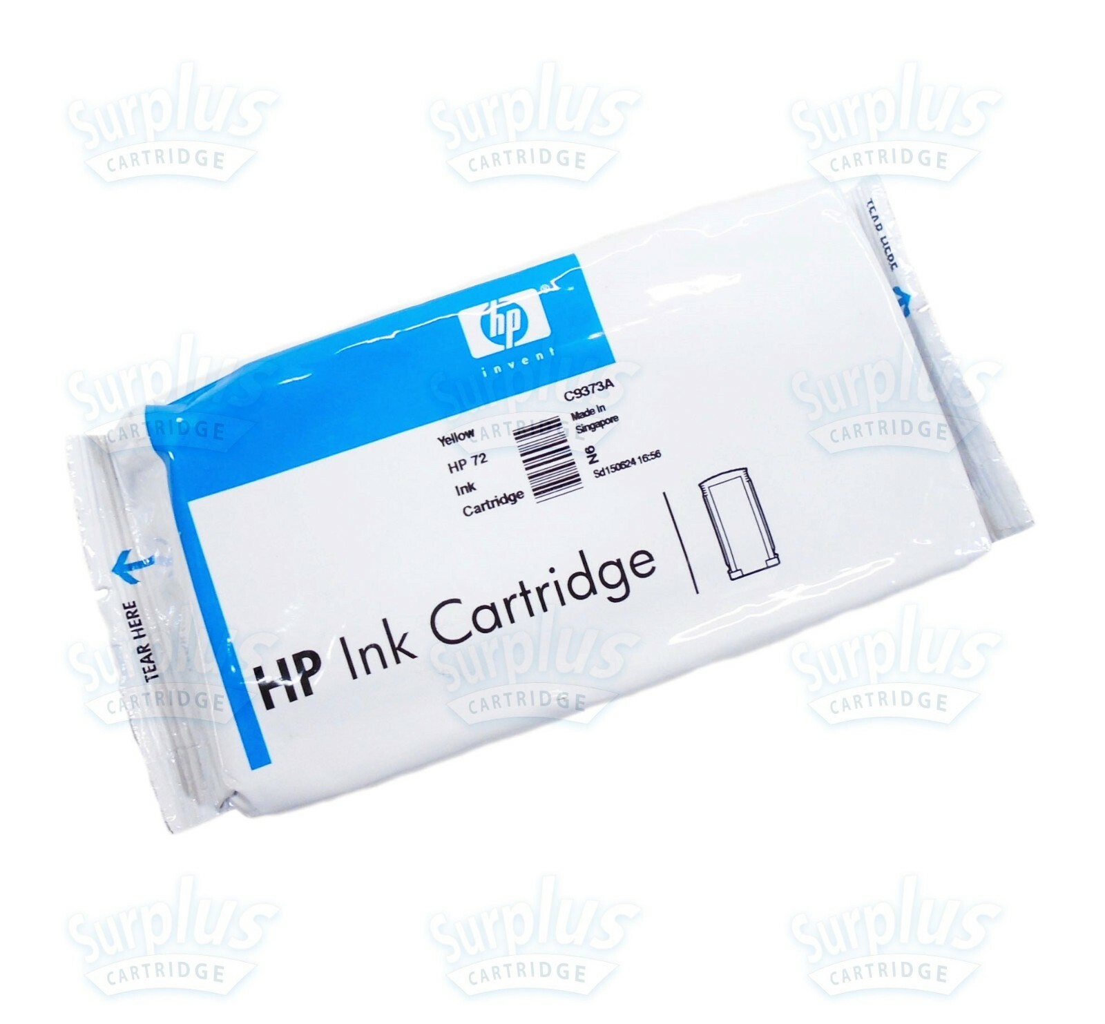 Genuine HP 72 Yellow Ink C9373A T790 T610 T2300 T1120 T1200 T1300 ...