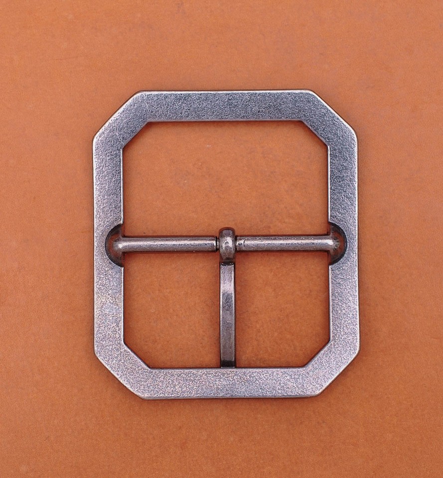 Mens Rectangle Heavy Duty Strong Retro Center Bar Pin Belt Buckle Fit ...