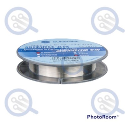 0.007mm Jumper Wire (Uncoated) Thinnest Strongest Wire - Microsoldering ...