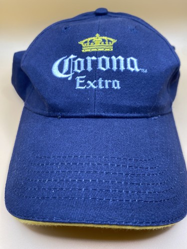 Corona Extra Navy & Yellow Embroidered Adjustable Cotton Baseball Cap ...