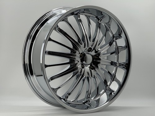24" AKUZA Wheels STYLE 761 24X9 ET 15 CHROME finish 5X115 #134 | eBay