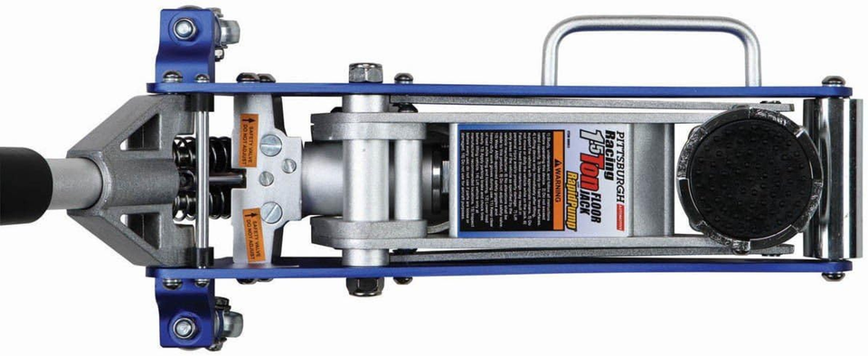 Jack Floor 1.5 Ton 3000 Lb Car Lift Low Profile Rapid Pump Lift ...