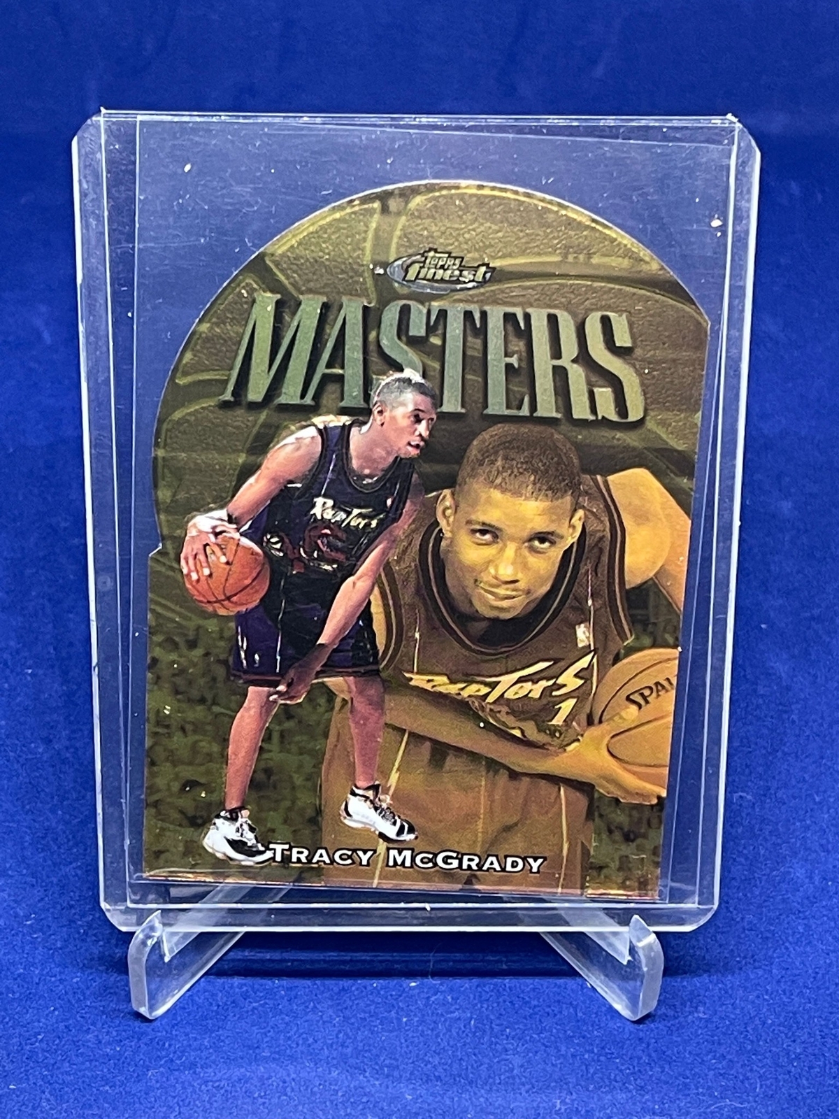 TRACY MCGRADY 1997-98 TOPPS FINEST MASTERS EMBOSSED ROOKIE DIE CUT RC ...