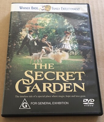The Secret Garden DVD (1993) Region 4- Maggie Smith, Heydon Prowse ...