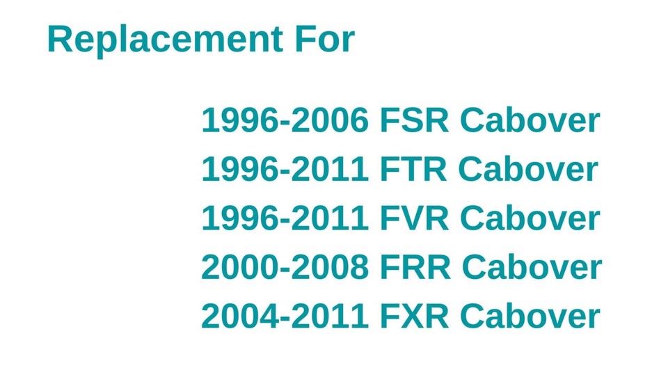 Driver/Left Side Door Window Glass For 00-08 Isuzu FRR/ 96-11 FSR FTR ...