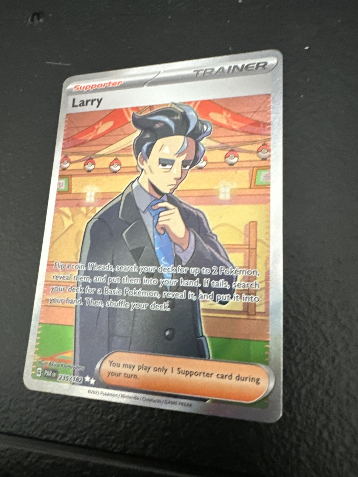 Pokémon TCG Larry Paradox Rift 235/182 Holo Ultra Rare | eBay