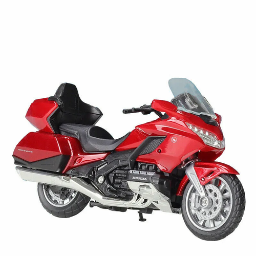 Welly 1:18 2020 Honda Gold Wing Motorcycle Model Toy Red | eBay