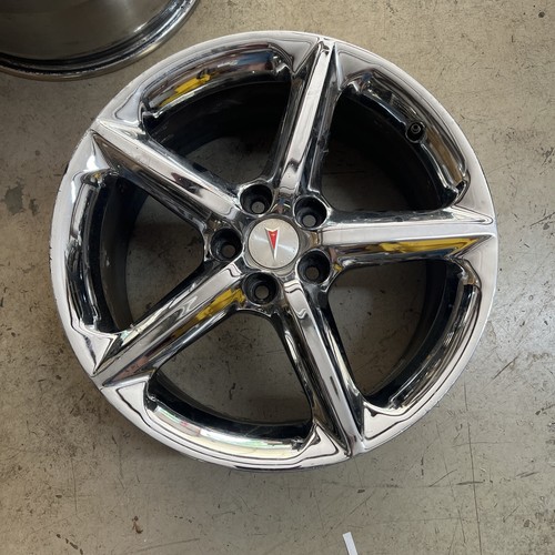 18" SATURN SKY PVD BRIGHT CHROME-W WHEEL RIM FACTORY OEM 7046 2007-2010 ...