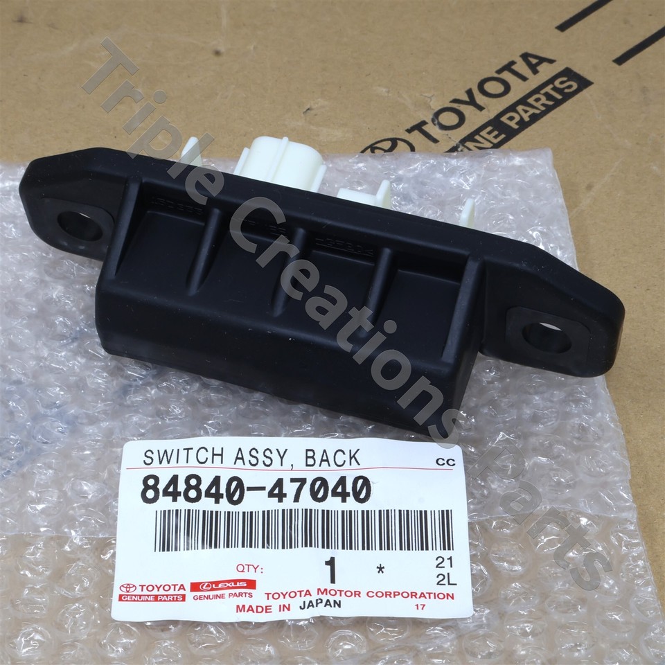 Toyota Genuine 8484047040 Switch Assy Back Door Opener 84840-47040 US ...