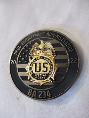 Drug Enforcement Administration DEA In Memory Nickolas Fragos Challenge ...