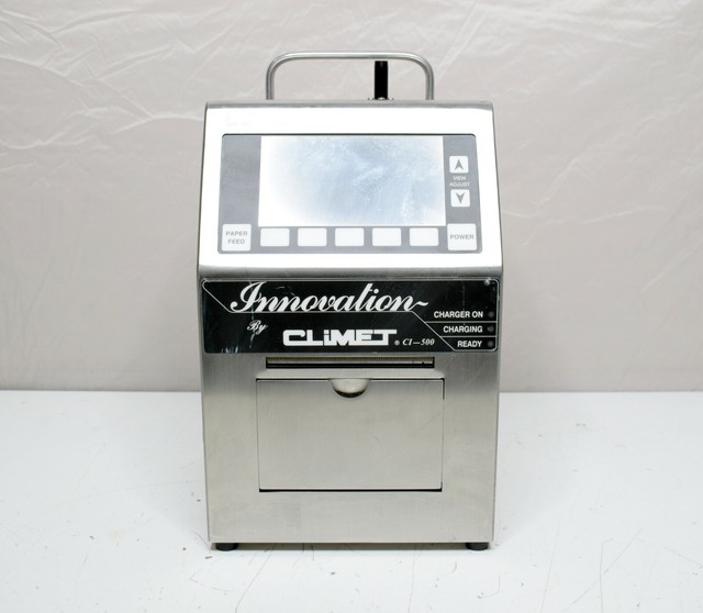 Climet CI 500 B 01 Laser Particle Counter Cal Performed Feb 2014 ...