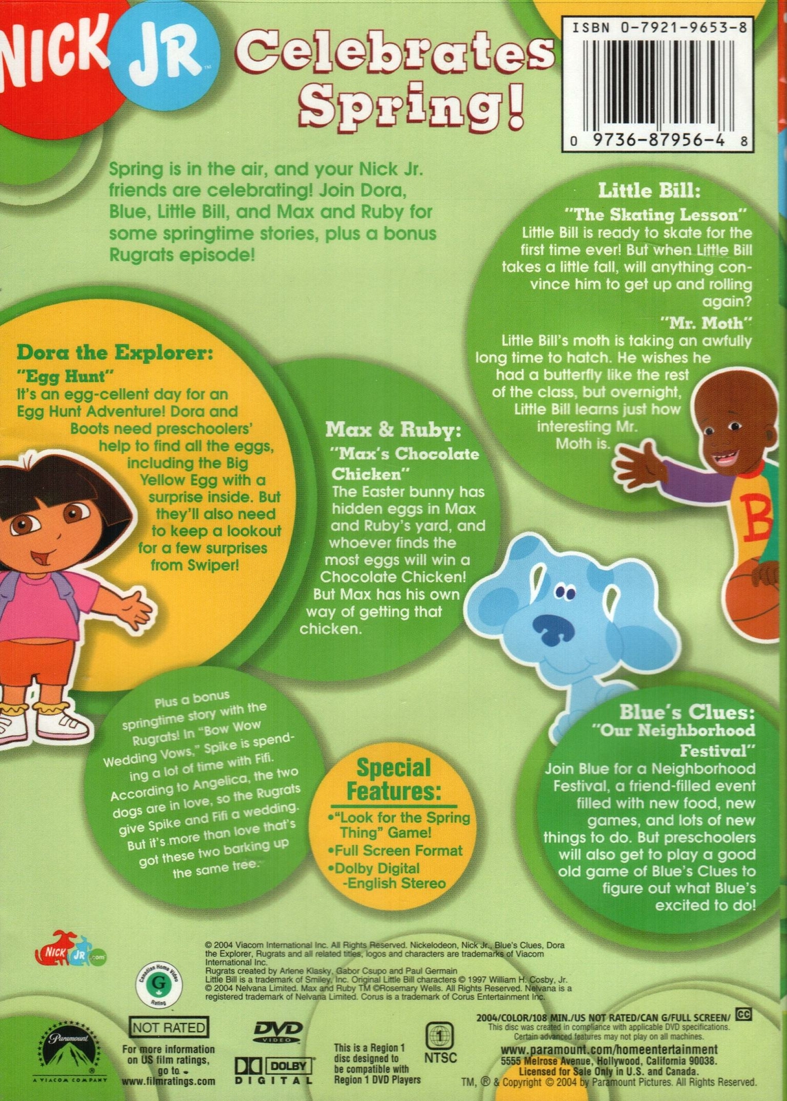 Nick Jr Celebrates Spring Dvd