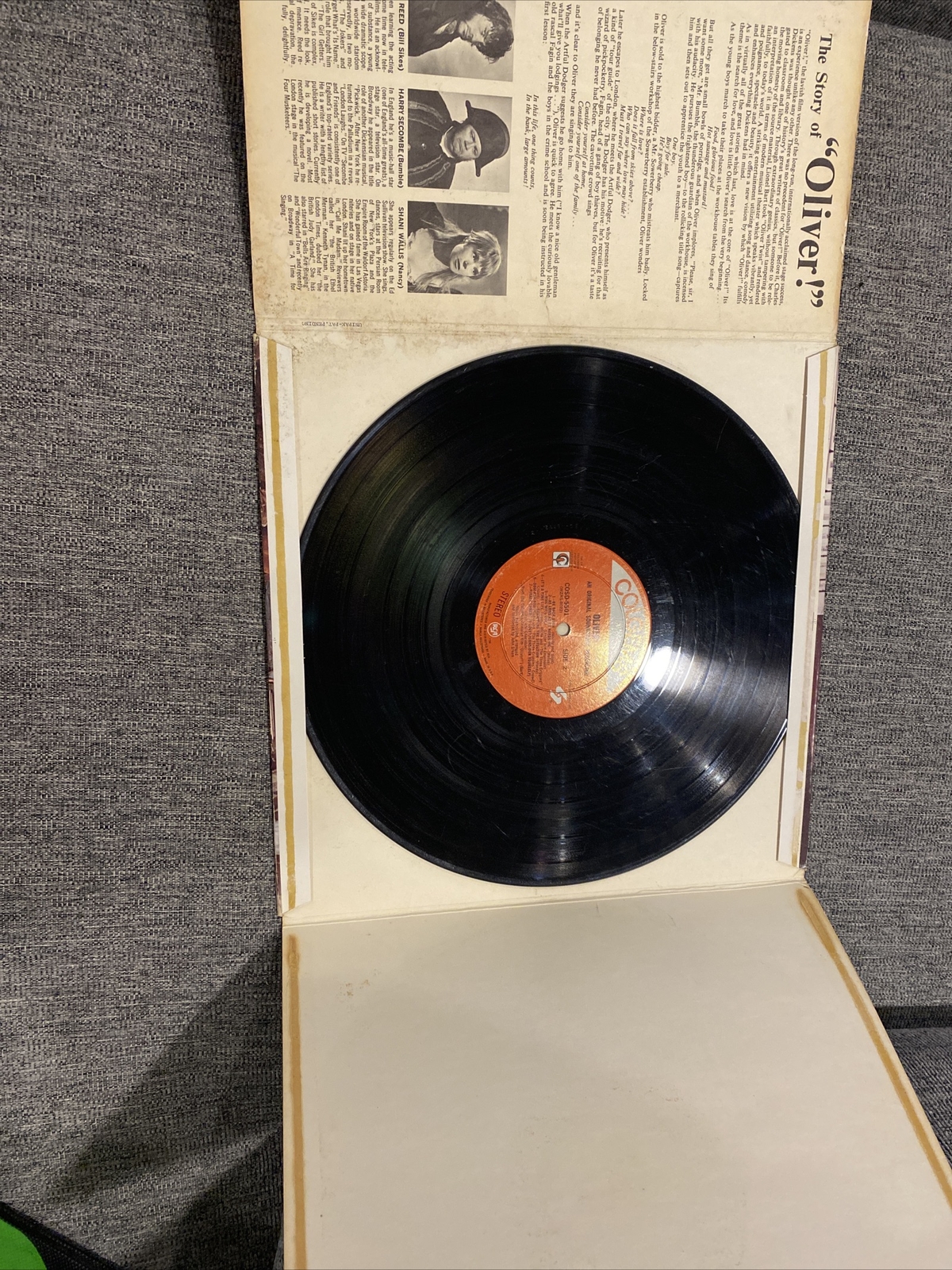 Oliver! An Original Soundtrack Recording Vinyl Record LP- COSD-5501 ...