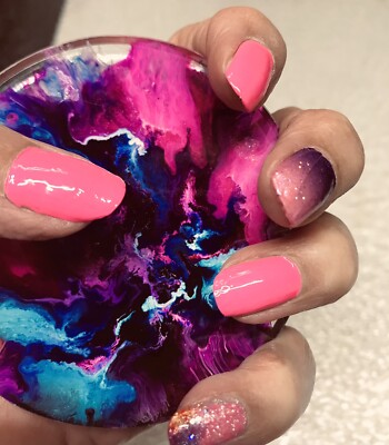 Color Street Nail polish strips Shockwave Bright Neon nights Limited ...