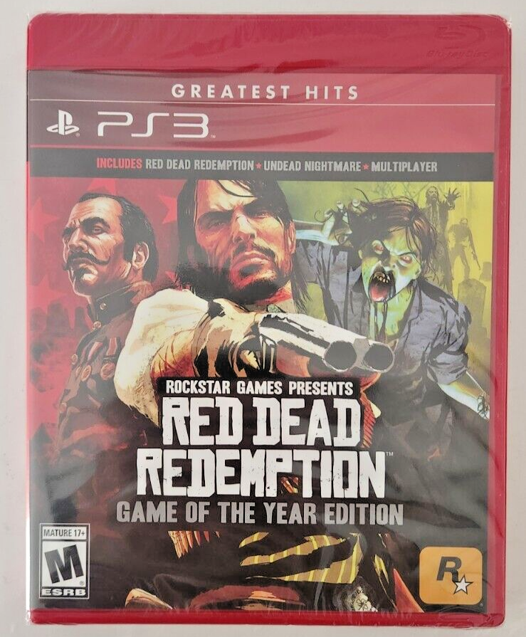 Red Dead Redemption: Game of the Year Edition [Greatest Hits] PS3 Brand ...