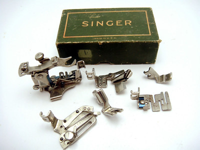 Vintage Singer Attachment Set #197325 For Lock Stitch Sewing Machines ...