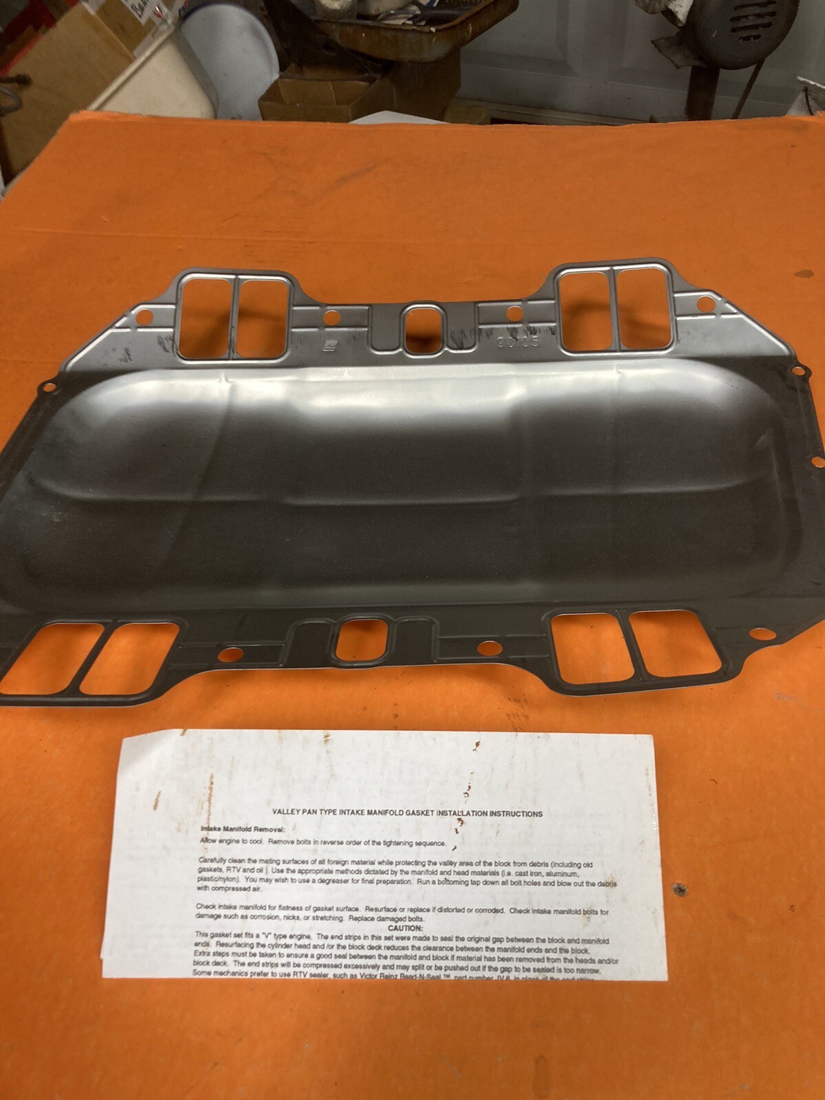 Fel-Pro 90105 INTAKE VALLEY Gasket SET MOPAR V8 361 383 400 for sale ...