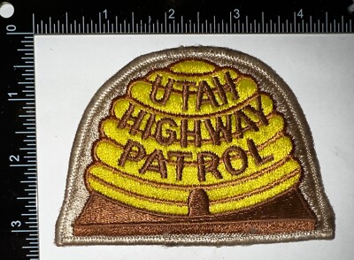 Highway Patrol Utah UT Police Department Patch | eBay