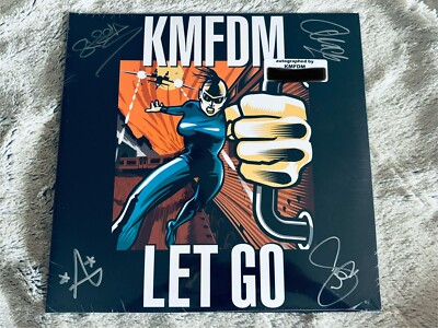 KMFDM Let Go Vinyl LP Autographed Signed New Seal Never Been Used | eBay