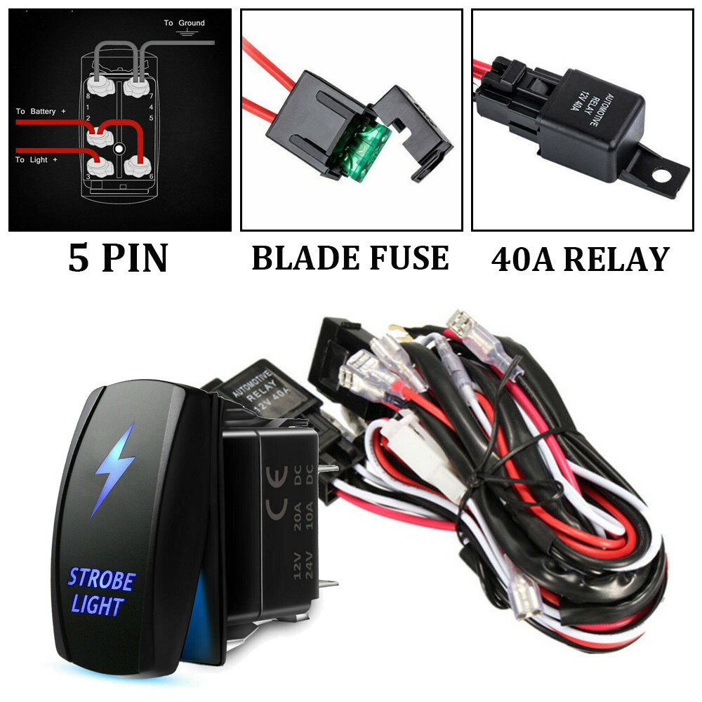 Led Strobe Lights Wiring Switch