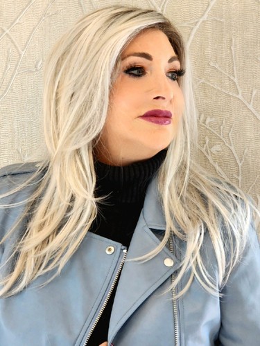 LOCKLAN WIG Estetica 100% HAND-TIED/MONO-TOP SILVERSUNRT8 OR SUNLIT ...