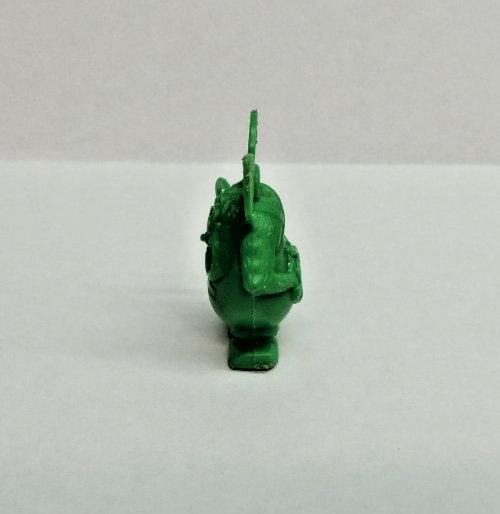 Ed Roth Rat Fink Gumball Charm Keychain Figure 1 3/8" Green 1970's Ring ...