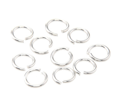 Sterling silver OPEN JUMP RINGS 1 pack of Total 10 Pieces | eBay