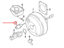 Genuine Volvo Brake Booster Pressure Sensor 31687032 for sale online | eBay