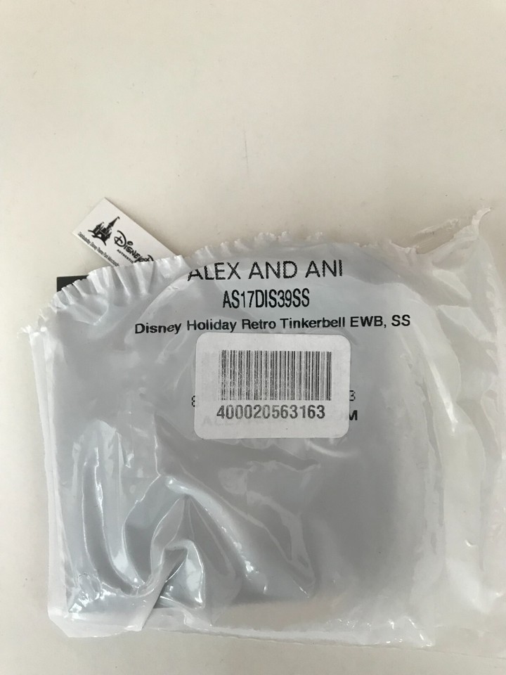 Disney Alex and Ani Santa Tinker Bell charm bracelet NWT | eBay