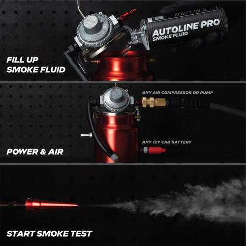 EVAP Smoke Machine Automotive Vacuum Leak Detector Tester AutoLine Pro ...