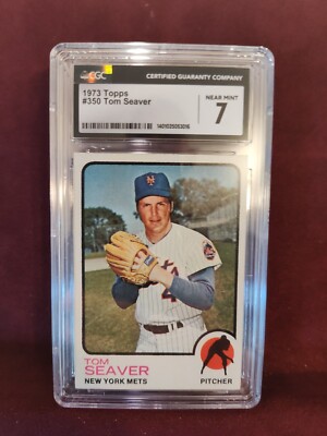 TOM SEAVER 1973 TOPPS #350 CGC7 NM | eBay
