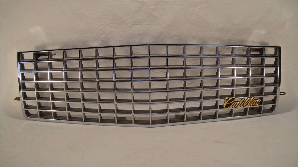 1988-1991 CADILLAC ELDORADO GRILLE WITH GOLD SCRIPT EMBLEM | eBay