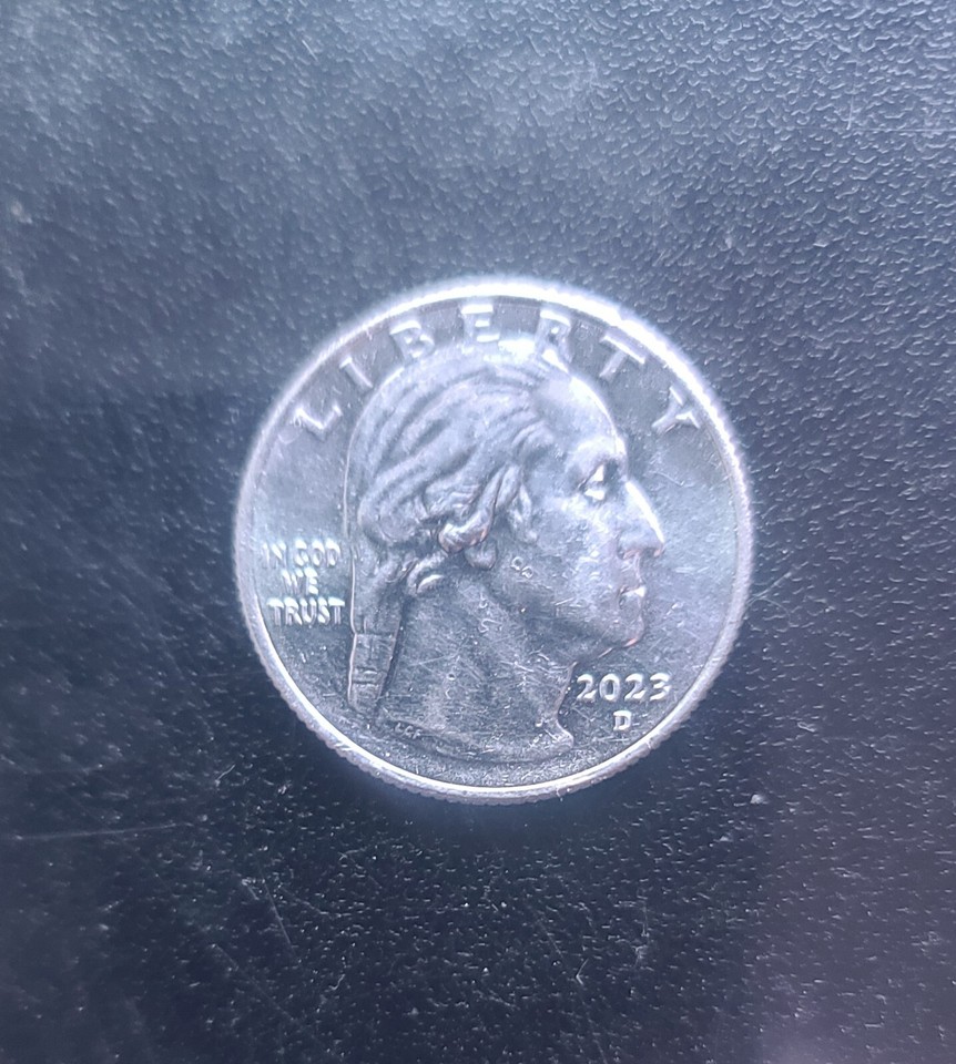 Rare Jovita Idar Quarter 2023 D mint Error Coin Reading "In Cod We ...