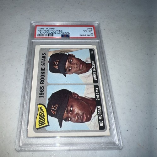 1965 Topps #16 Joe Morgan Rookie RC PSA 4 | eBay